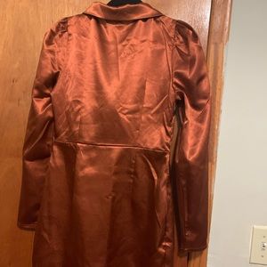 PrettyLittleThing | Dresses | Super Cute Plt Bronze Dress | Poshmark